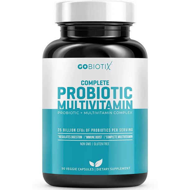 Probiotic Multivitamin | Immune Boost & Digestive Health, Flora ...