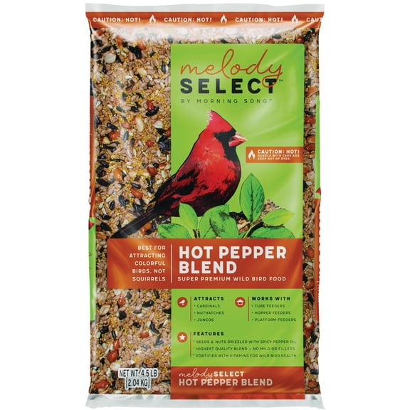 Wild Delight, Bird Food, 5 lb, Sizzle N' Heat Squirrel-Deterrent ...