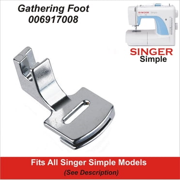 Singer Compatible 1/4 Inch Foot With Guide XC6800251 Fits Quantum ...