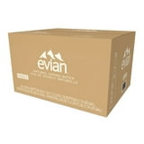 Evian Pure Natural Spring Water, 11.1 Fl Oz, Case of 20, Glass Bottles ...