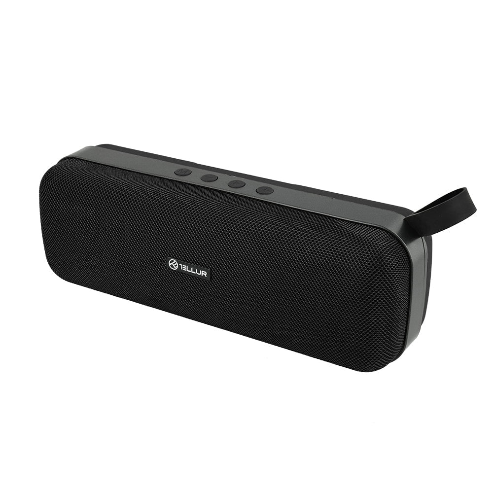 TELLUR Loop Bluetooth Speaker 10 W, TWS Enabled, Hands-Free, FM Radio ...