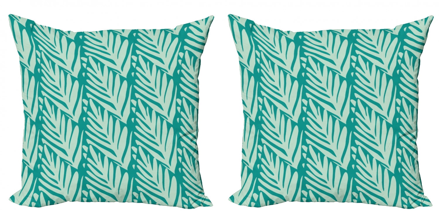Aloha Throw Pillow Cushion Cover Pack of 2, Vertically Arranged ...