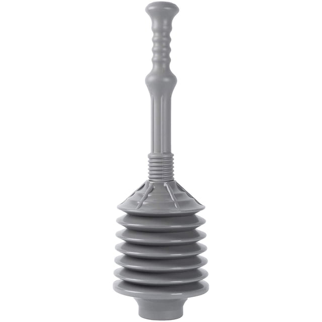JS Jackson Supplies Professional Bellows Accordion Toilet Plunger, High ...