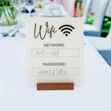 Emblems Wifi Reminder Board Wifi Password Reminder Wifi Account ...
