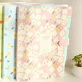 Accordions Folder Floral Printed Large Capacity Plastic Envelope ...