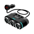 HMOONORY Car Accessories Multi 3 Way Car Cigarette Lighter Socket ... HMOONORY Car Accessories Multi 3 Way Car Cigarette Lighter Socket ...
