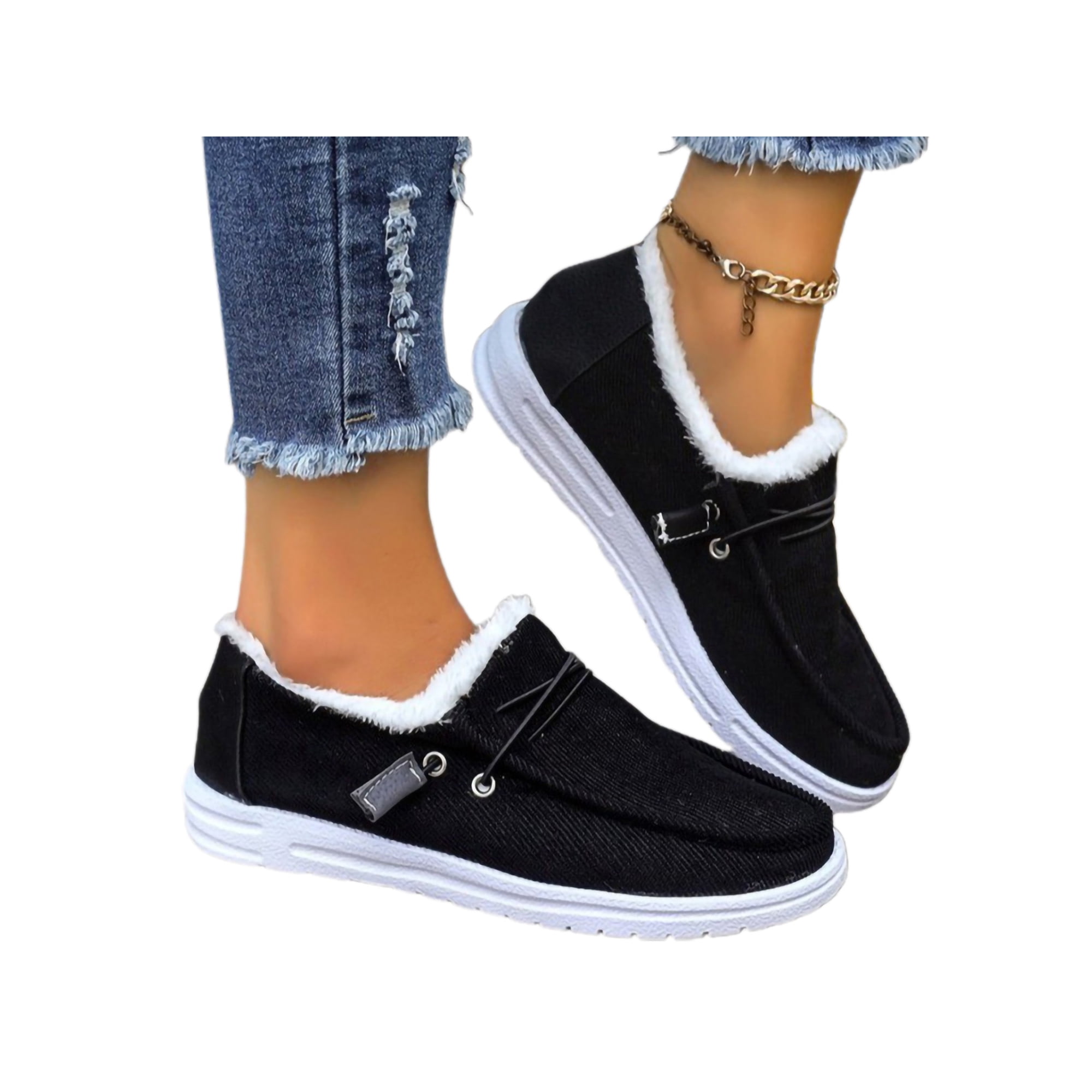 Click here for Woobling Womens Boat Shoe Comfort Moccasin Slipper... prices