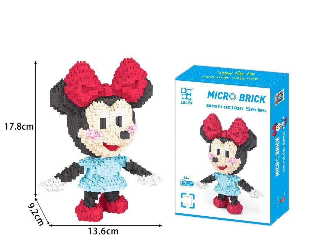 Disney Anime Diamond Building Blocks Mickey Mouse Minnie Model Donald ...
