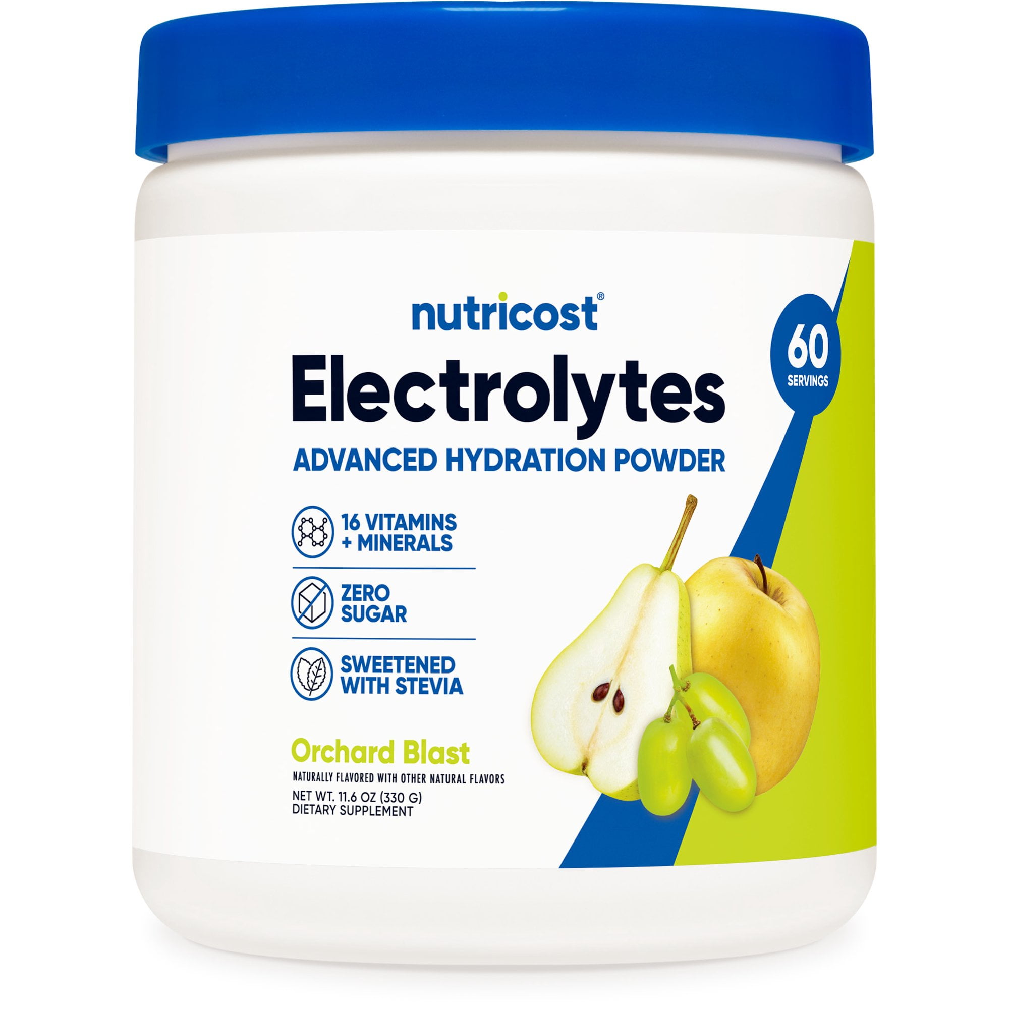 Nutricost Electrolytes Advanced Hydration Powder (Orchard Blast) 60 ...