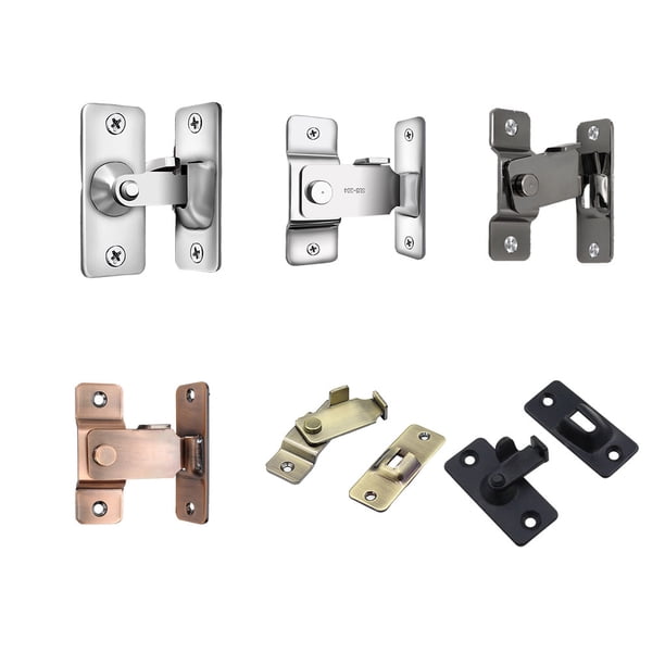 2 Pieces Right Angle Locks Safety Anti-theft Hasp Buckles Furniture ...