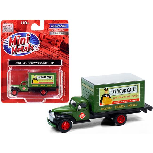 Classic Metal Works 30595 1941 by 1946 Chevrolet Box Truck Green ...
