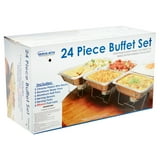 Serve-Rite 24 Piece Buffet Serving Set - Walmart.com