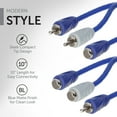 Metra Rca Cable y-adapter - Walmart.com