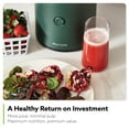 Hurom Cold Press Juicer Machine, H320 Low Pulp Slow Juicer (Kale Green ...