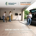 Giraffe Tools Wet Dry Vacuum Cleaner with 30FT Retractable Hose--Remote ...