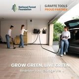 Giraffe Tools Wet Dry Vacuum Cleaner with 30FT Retractable Hose ...