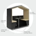 NOOK Air, Quiet Meeting and Work Pod, Portable, Acoustic Panels, Table ...