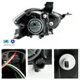 AKKON - Assembly for 2013-2016 Dodge Dart Halogen Type Black Headlights ...