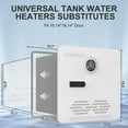 CAMPLUX Pro 10 2.64 GPM 65,000 BTU RV Propane Tankless Water Heater ...