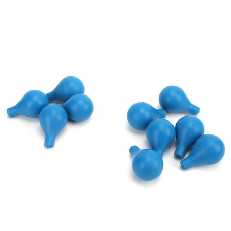 Rubber Bulb For Pipette, Pear Shaped Blue Laboratory Rubber Bulbs For ...