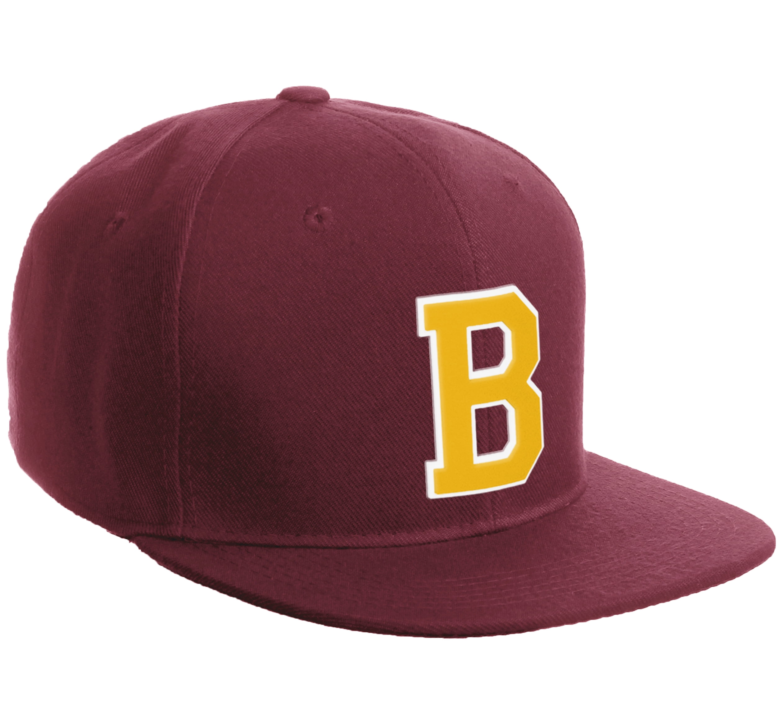 Daxton Classic Snapback Hat Custom A to Z Initial Varsity Letters ...