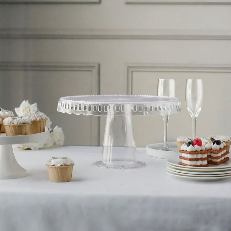 Plastic Pedestal Cake Stand