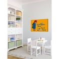 Paddington Bear Hard Stare Art Print On Premium Canvas
