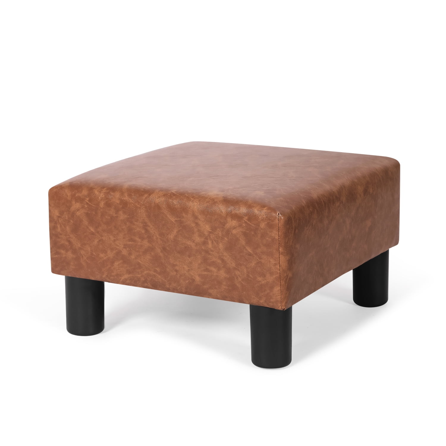 Homebeez Small Rectangle Foot Stool,Ottoman Footrest Stool with Non ...