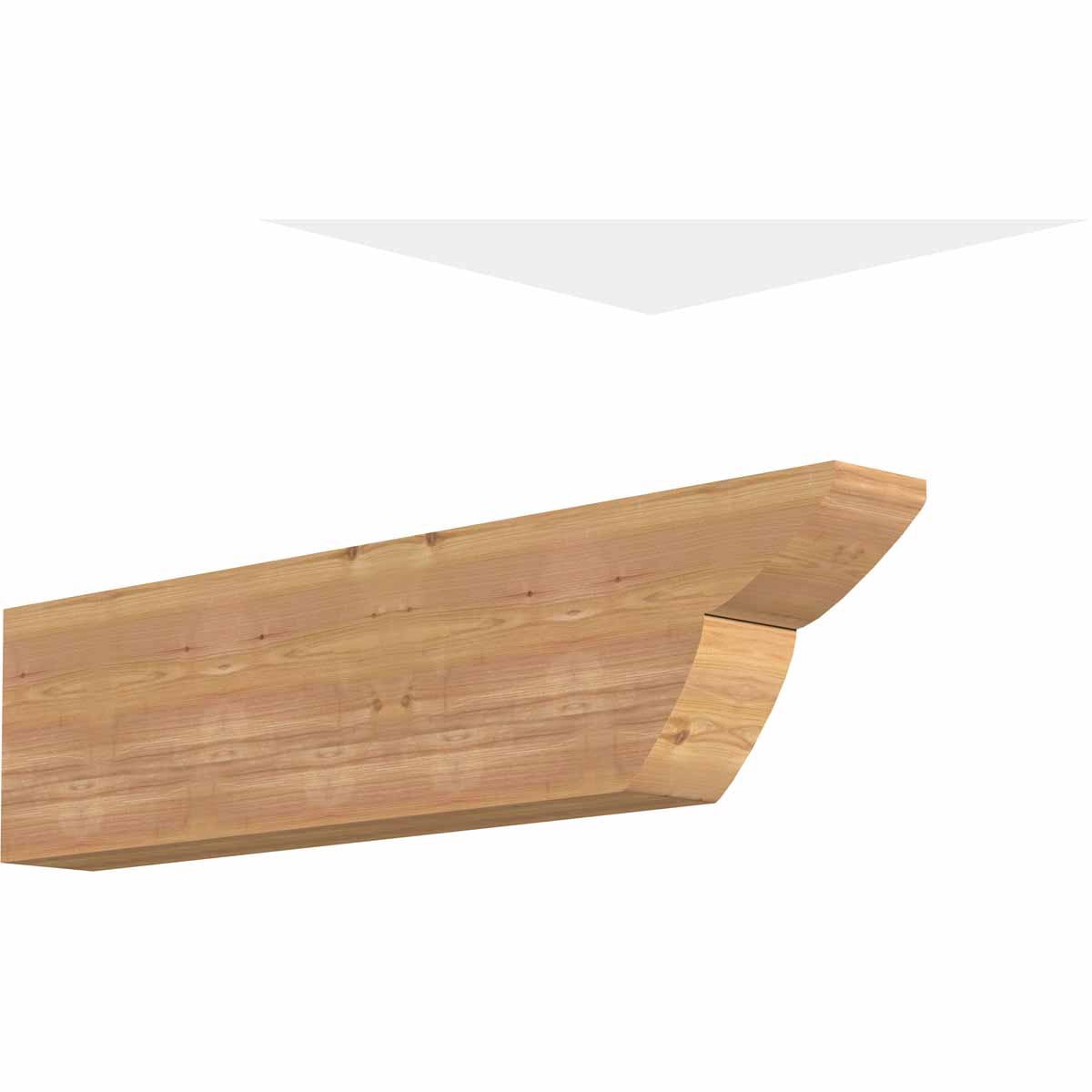 5 1/2"W x 12"H x 48"L Alpine Smooth Rafter Tail, Western Red Cedar ...