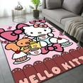Hello Kitty Rug Sanrio Carpet for Living Room Bedroom Play Mat Doormat ...