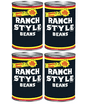 Ranch Style Vegetarian Beans 15 oz, Ideal for Camping, Pack of 12 ...