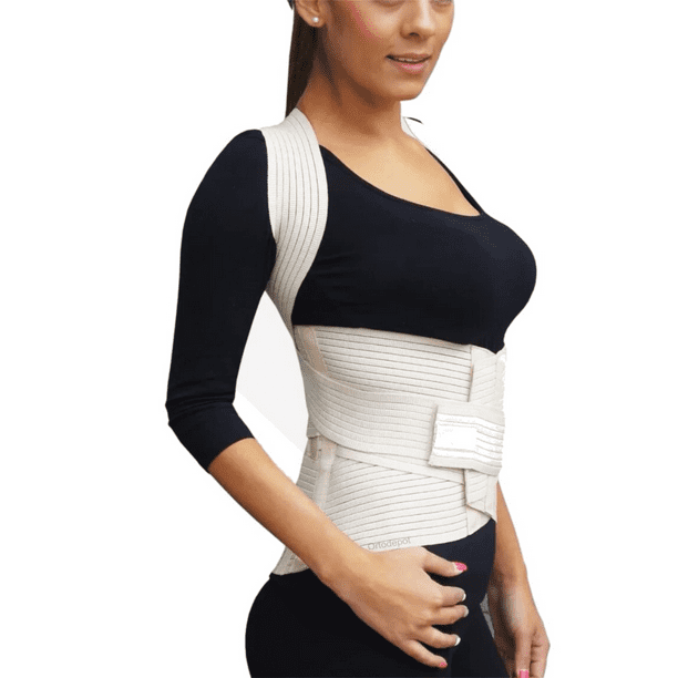 Faja Dorso Lumbar Premium Corrector De Postura Ortopedico Mediana Super ...