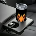 20 oz Stainless Steel Insulated Tumbler - Cartoon Dog Design Orange ...