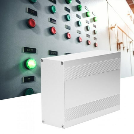 ANGGREK DIY Electronic Enclosure Shell,Aluminum Project Box Matte ...