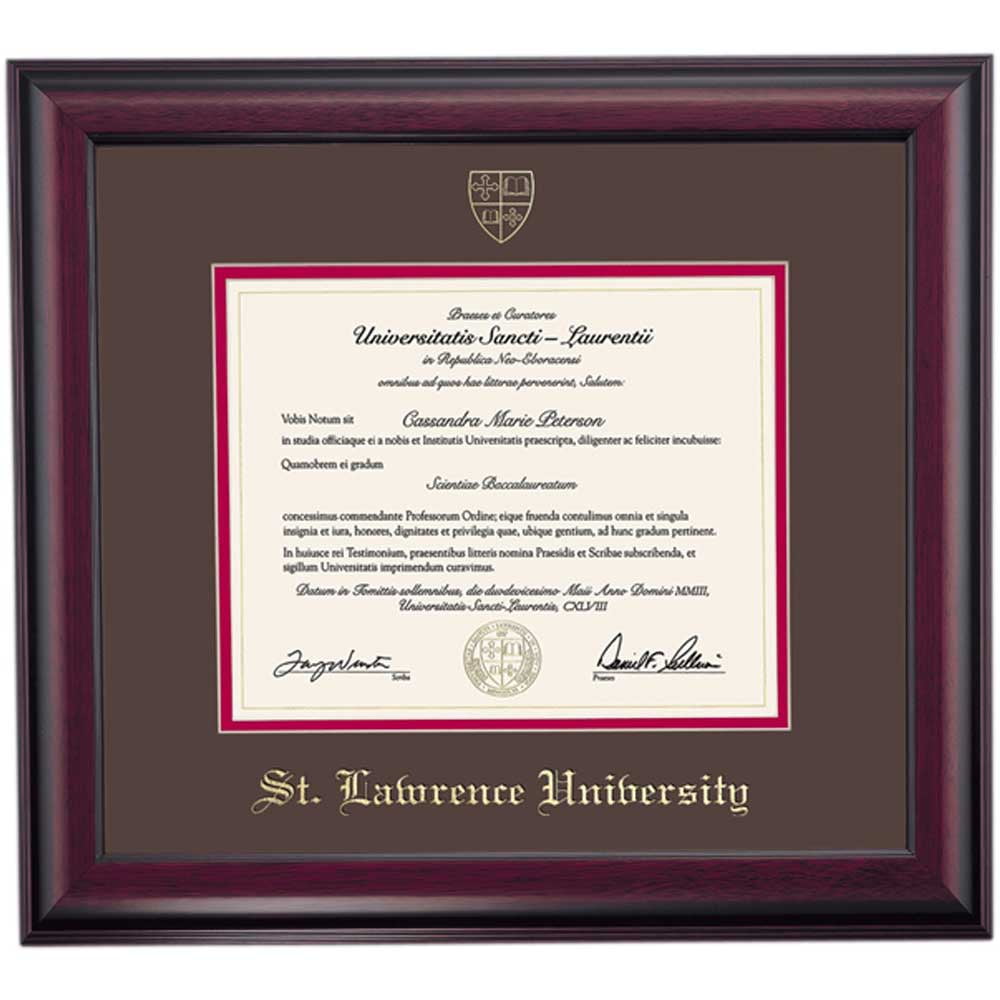 OCM Diploma Frame St Lawrence University Saint Displays Diploma ocm-diploma-frame-st-lawrence-university-saint-displays-diploma