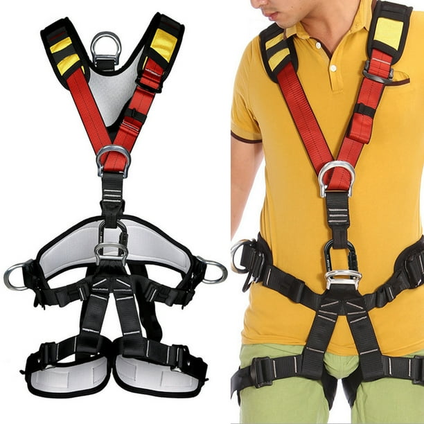 Full Body Safety Belt Y Shaped Shoulder Strap + Half Harness Tree ...
