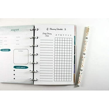 Hourly/Daily Planner Inserts for 9 Disc Happy Planners - Walmart.com