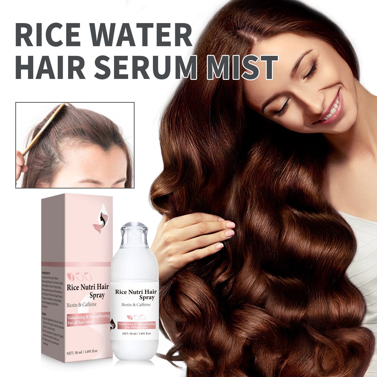 Spray Brillo para el Cabello con Aminoácidos | Enriquecido con Arginina ...