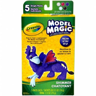 Crayola Model Magic Neon, 2lb, Assorted Moldable Sculpting Variety Pack ...