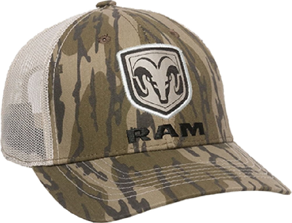 Outdoor Cap Dodge Ram Cap Mossy Oak Bottomland - Walmart.com