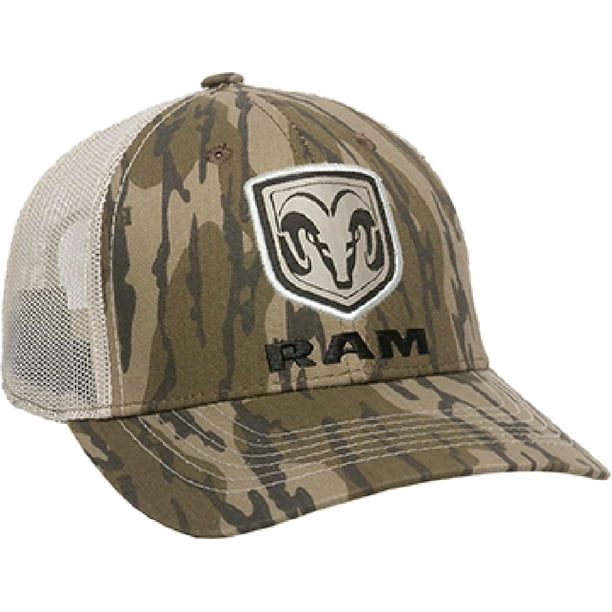 Outdoor Cap Dodge Ram Cap Mossy Oak Bottomland - Walmart.com - Walmart.com