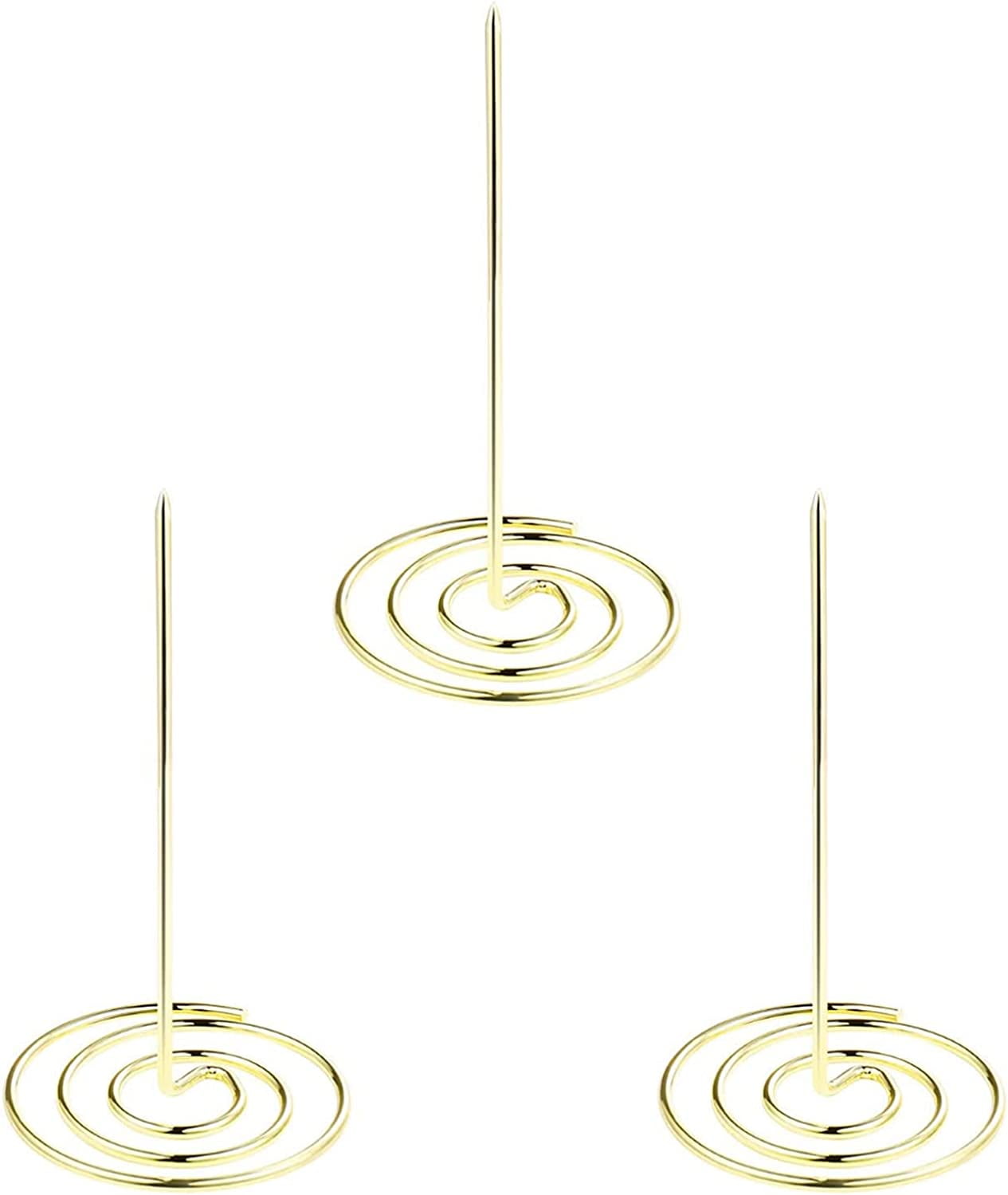 Paper Memo Holder, 3pcs Receipt Holder Fork Invoice Holder Notes Metal ...