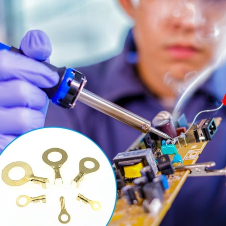 1 Box Crimp Stamping Forming Durable Cable Wire Terminals Lug O-type ...