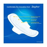 Stayfree Maxi Long Pads with Wings, Unscented, Super, 45 Ct HSA/FSA ...