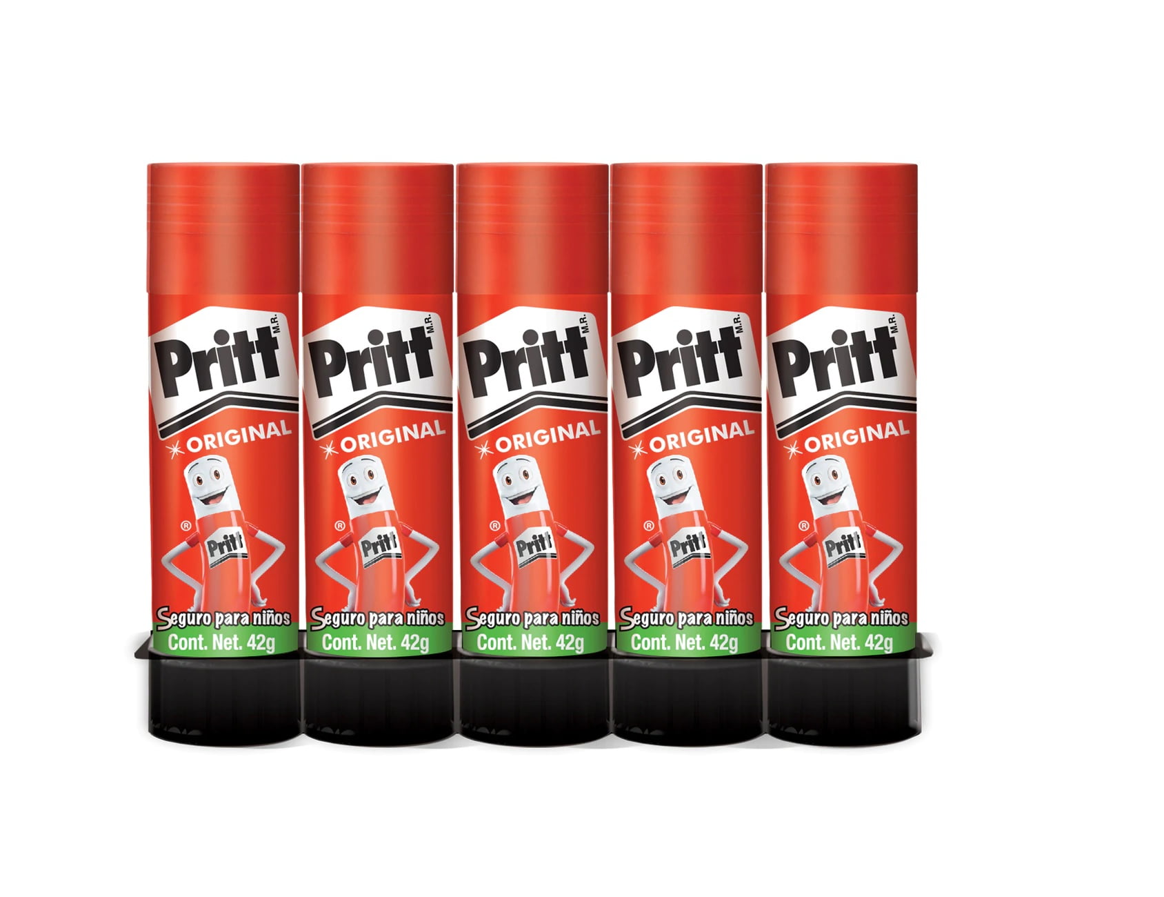 Lapiz Adhesivo pritt de 42 grs paquete de 5 piezas pritt Prit 42 grs ...