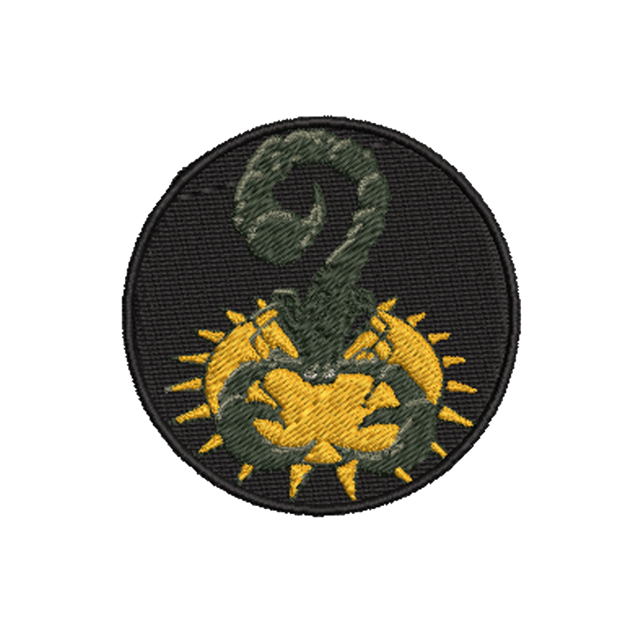 Mech Warrior Clan Goliath Scorpion Embroidered Patch Iron-On Applique ...