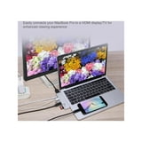 SIIG THUNDERBOLT 3 USBC HUB HDMI WCARD READER PD ADAPTER SILVER ...