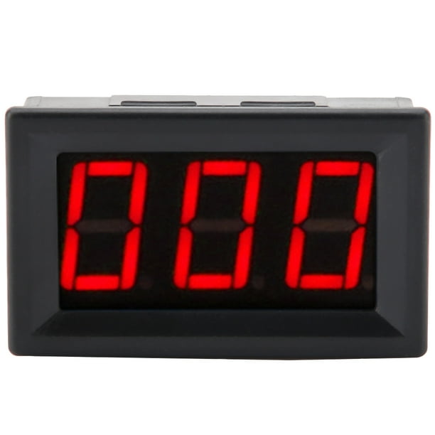 Digital Current Meter,3 Digits LED Digital Digital Ampere Meter LED Amp ...