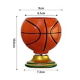 10.14 fl oz Basketball Shaped Drinking Glass Hand- Basketball Goblet ...