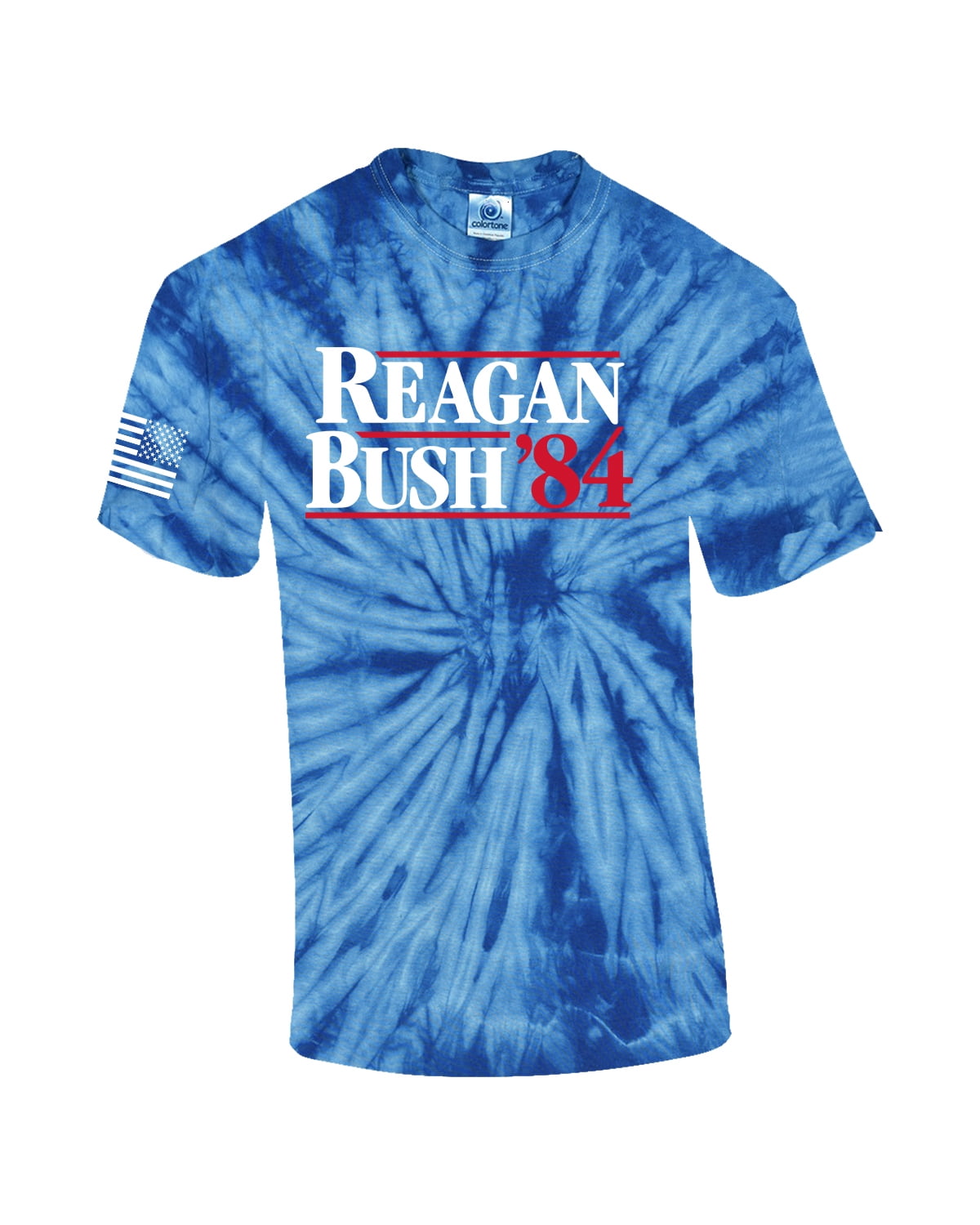 Reagan Bush 1984 Presidential Campaign Political Design Men's Short ...